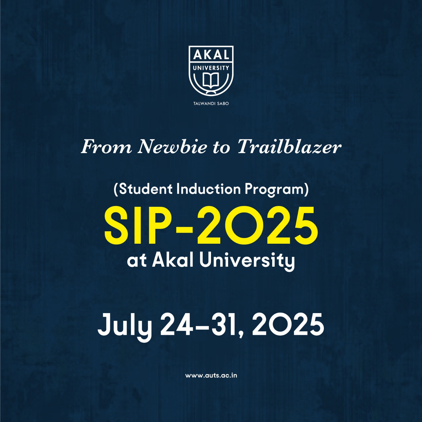 Empowering the Young Minds - Student Induction Program 2025 - AUTS blog